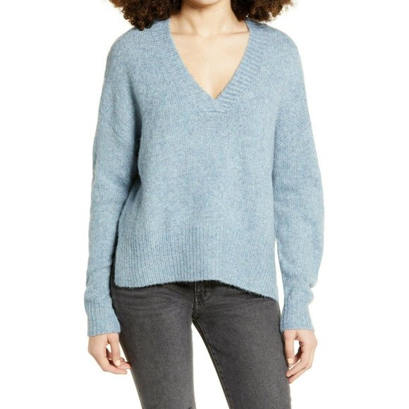 debut | Sweaters | New Dreamers By Debut Highlow Sweater Large Blue ...